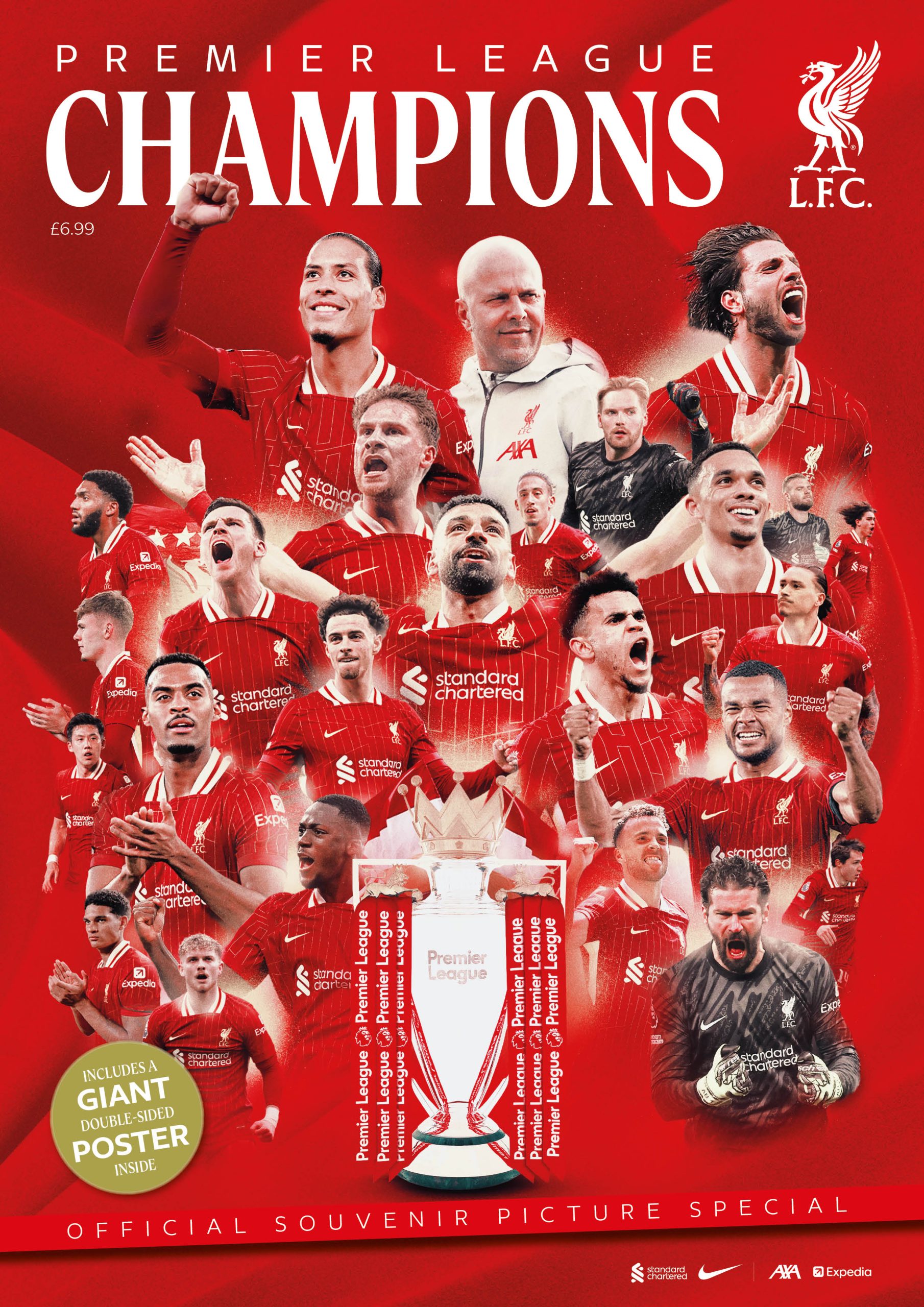 Liverpool FC CHAMP20NS - Premier League winners 24/25 - Reach Sport Shop