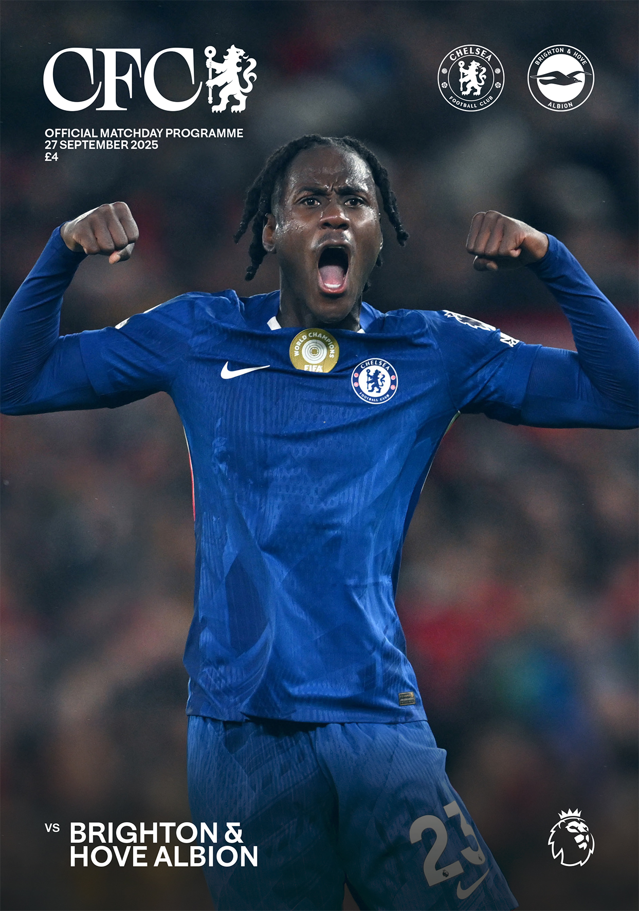 Chelsea v Brighton 27.09.2025 - Reach Sport Shop