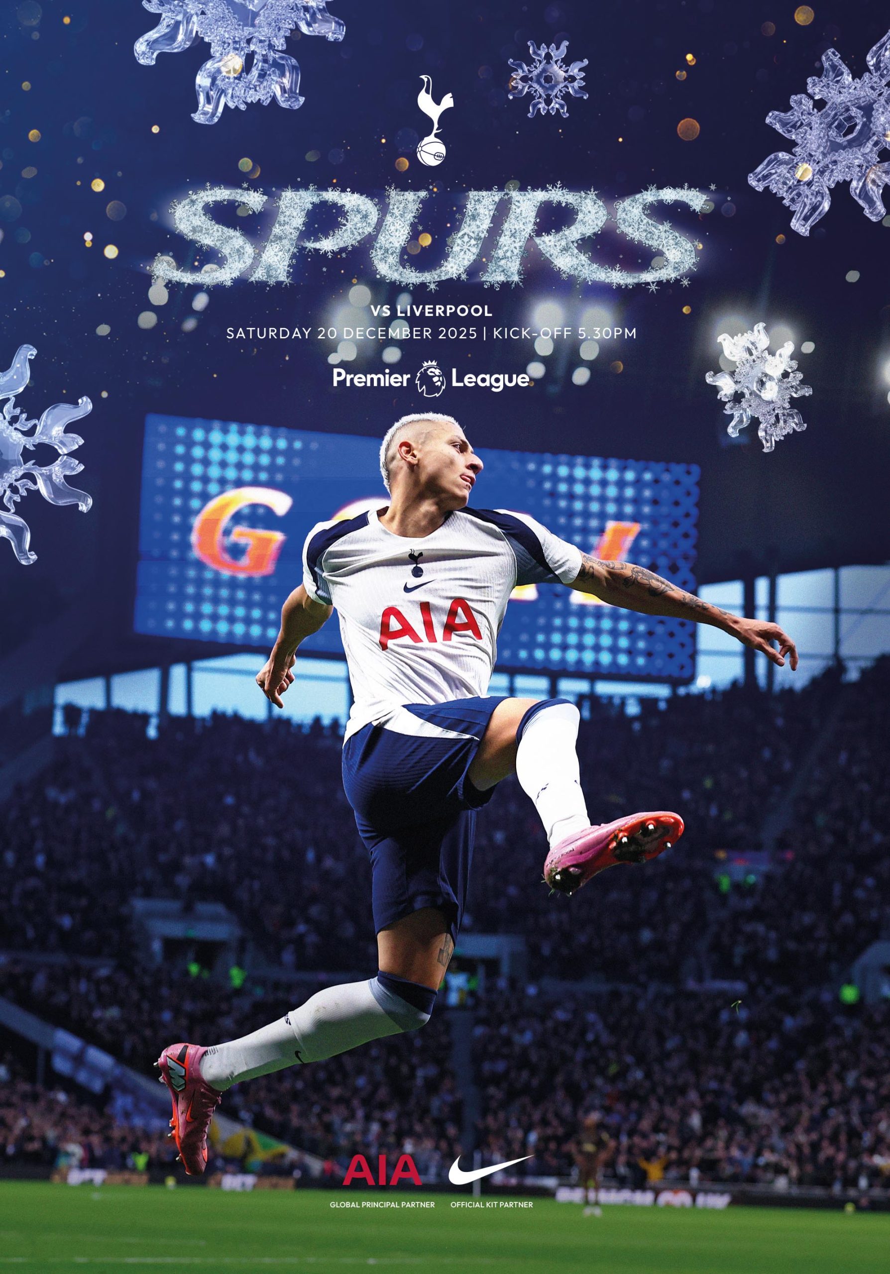 Spurs v Liverpool 20.12.2025 - Reach Sport Shop